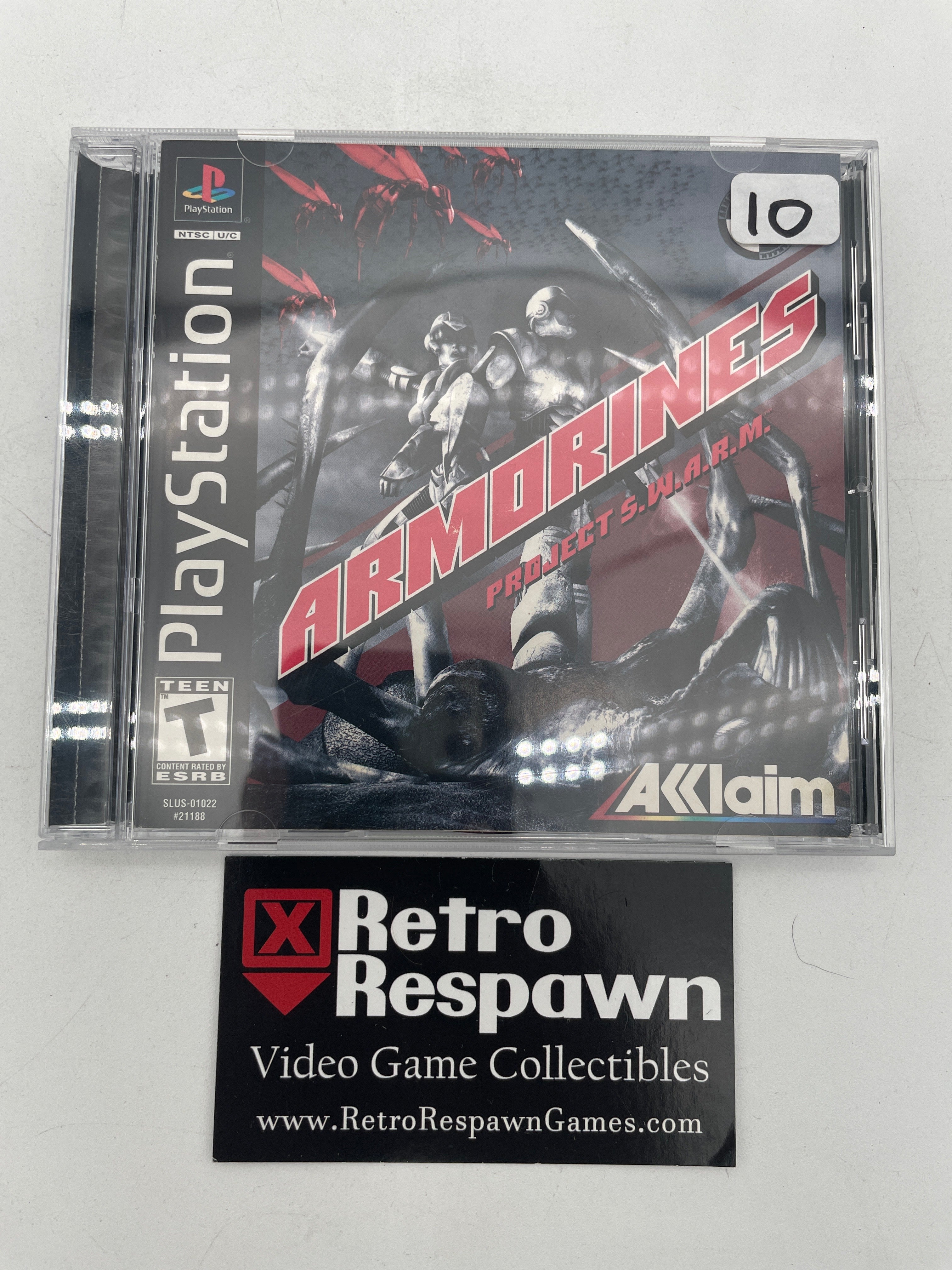 Armorines Project SWARM - Playstation (Complete) – Retro Respawn