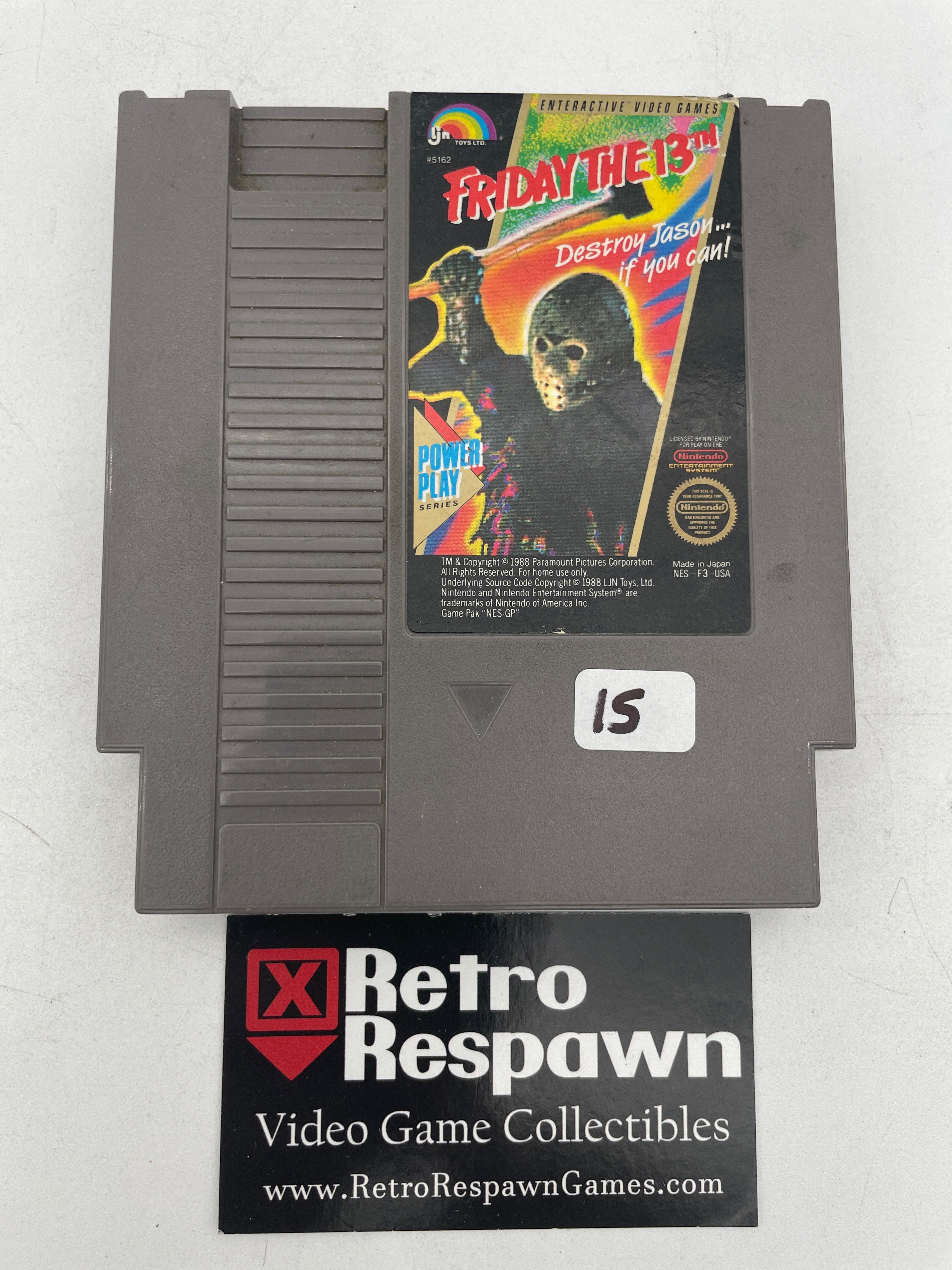 Friday the 13th - NES (Game Only) – Retro Respawn