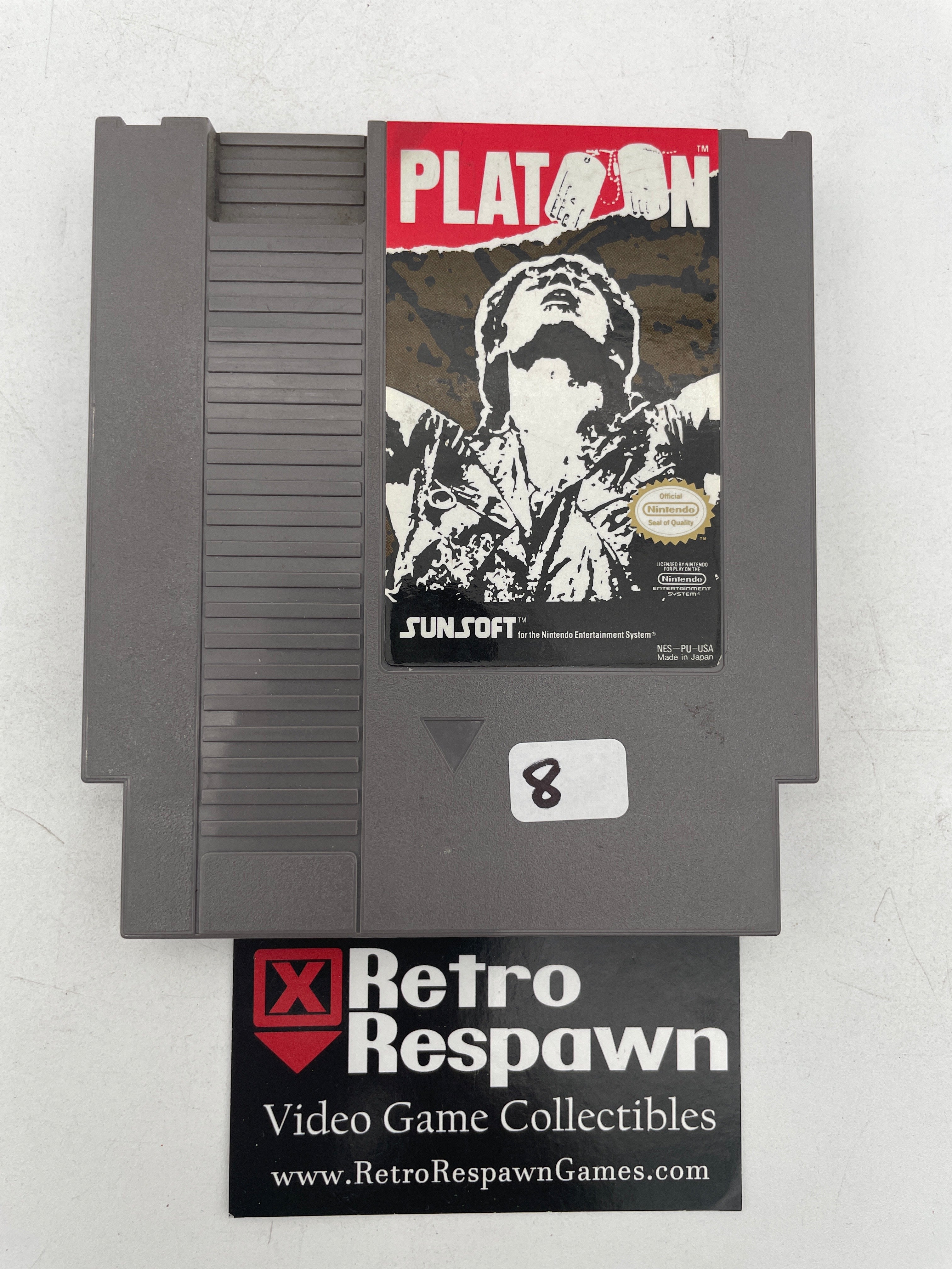 Platoon - NES (Game Only) – Retro Respawn