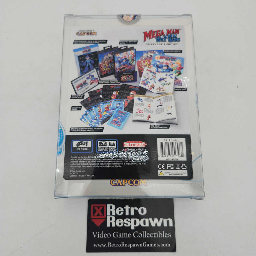 Mega Man: The Wily Wars [Collector's Edition] - Sega Genesis (Complete ...