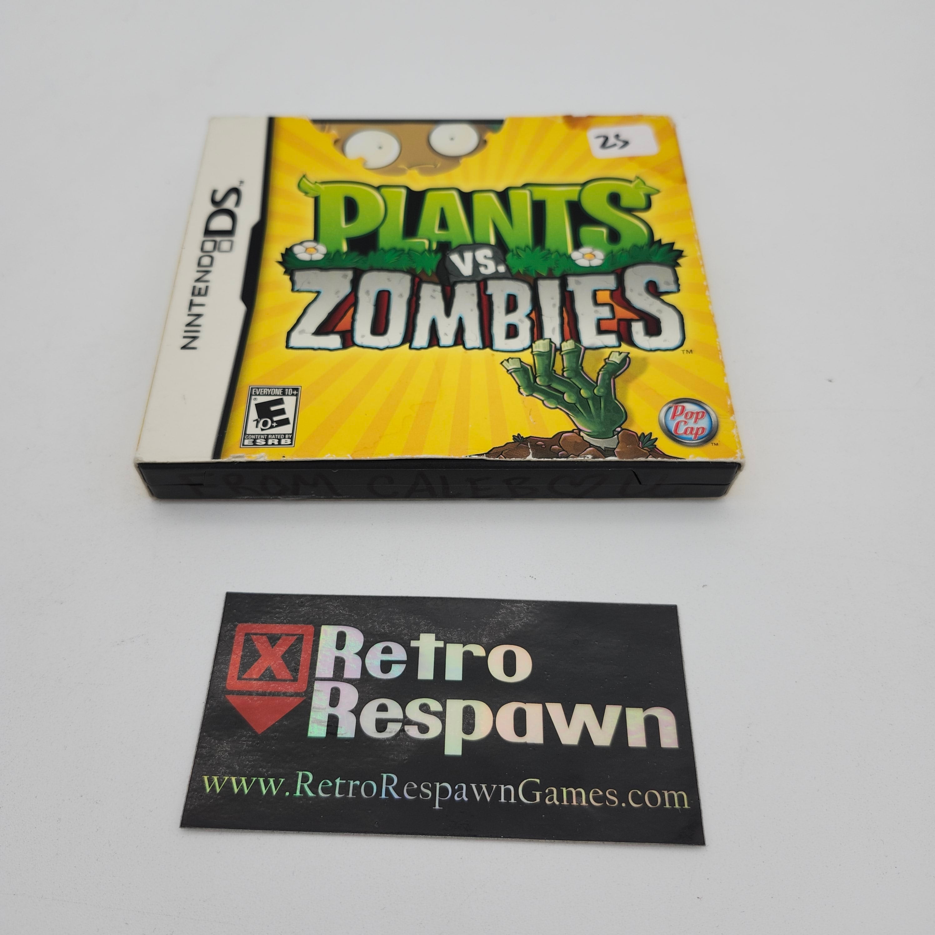 Plants vs. Zombies - Nintendo DS (Complete/ W Sleeve) – Retro Respawn