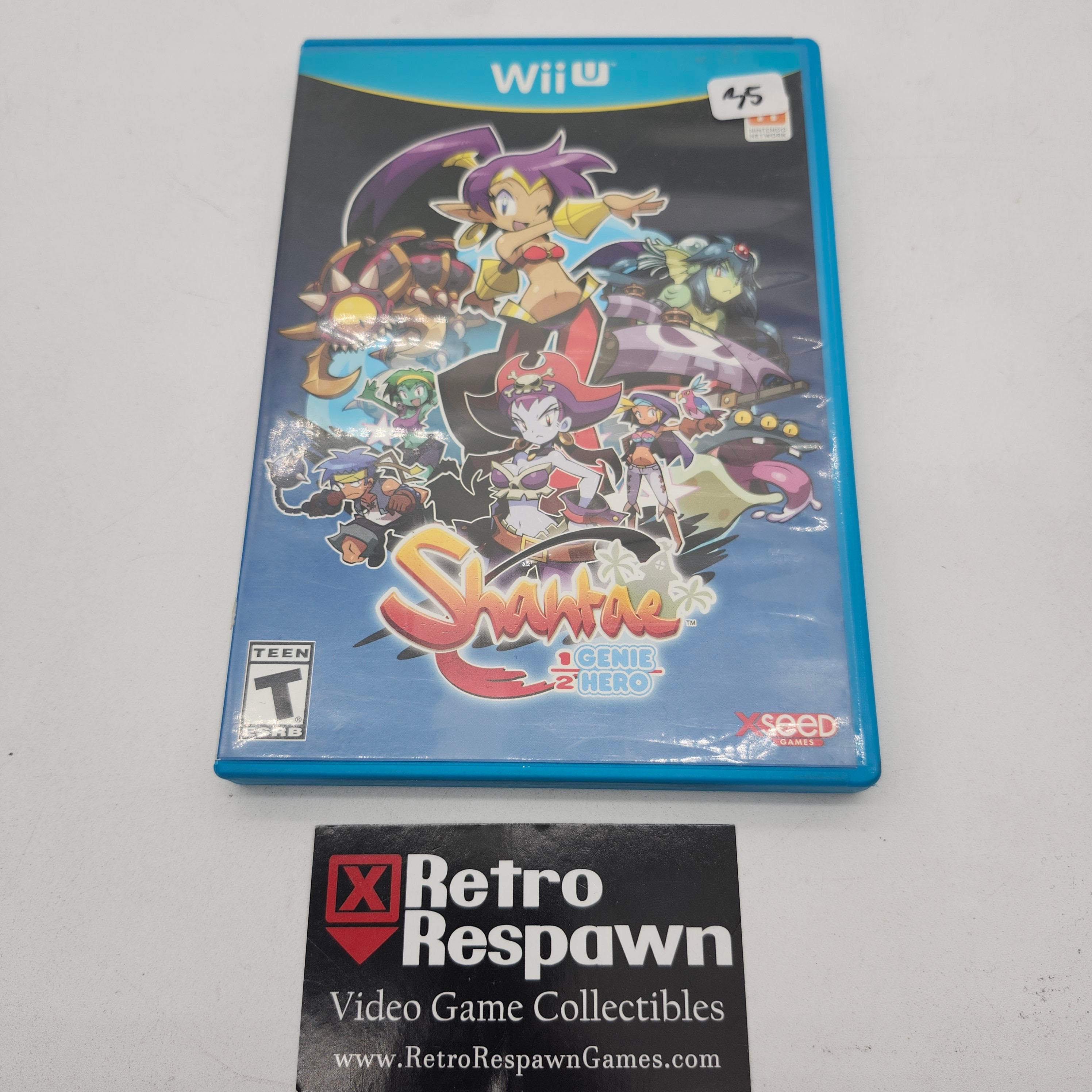 Shantae Half-Genie Hero - Wii U (Complete) – Retro Respawn