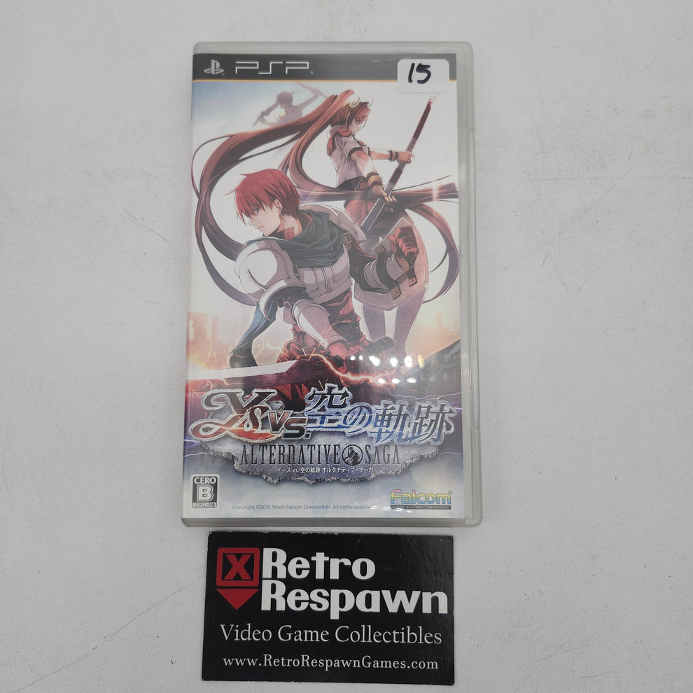 Ys vs. Sora no Kiseki: Alternative Saga - JP PSP (Complete) – Retro Respawn