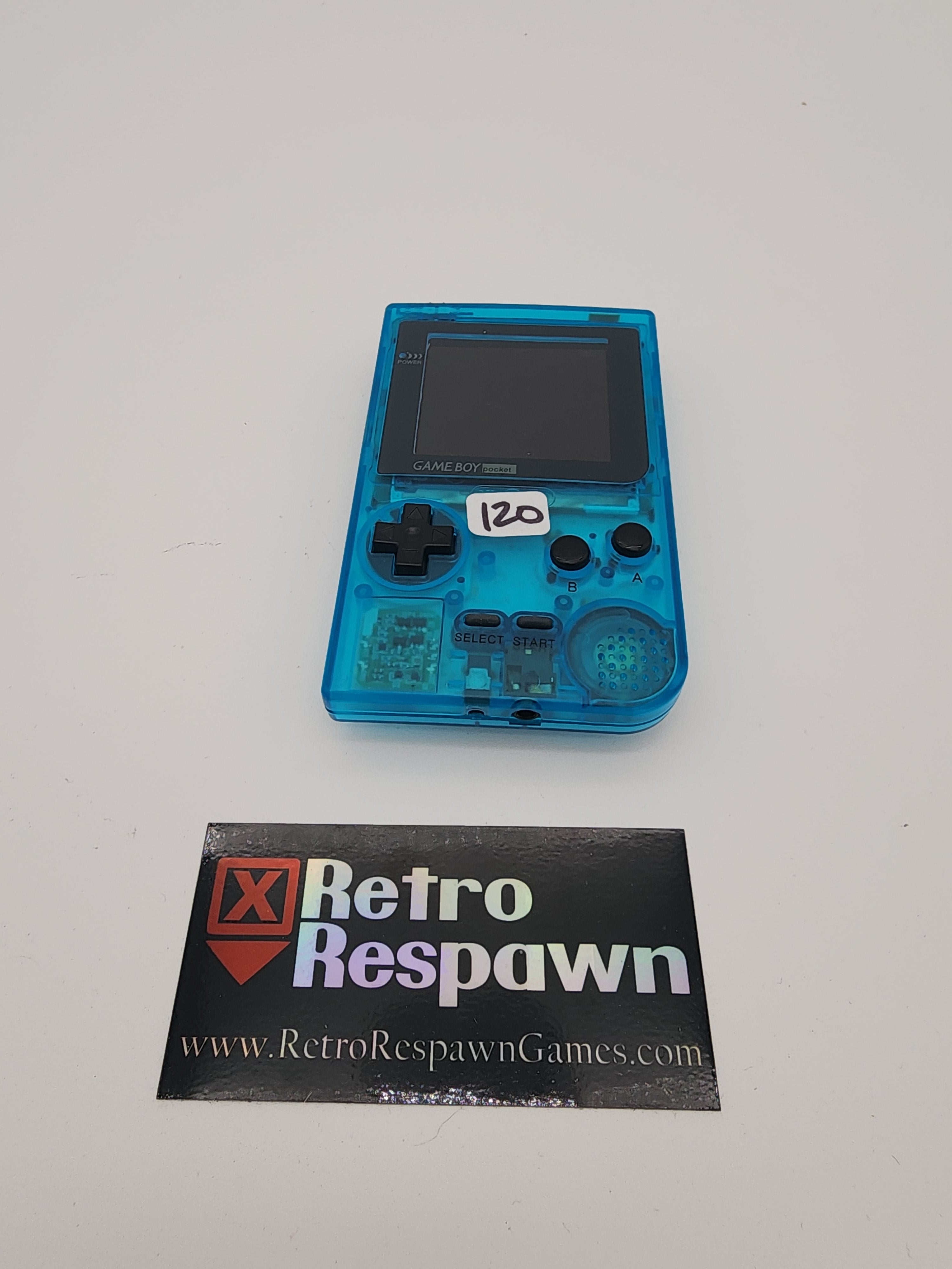 Backlit Translucent Blue Gameboy Pocket - Nintendo Gameboy (Console ...