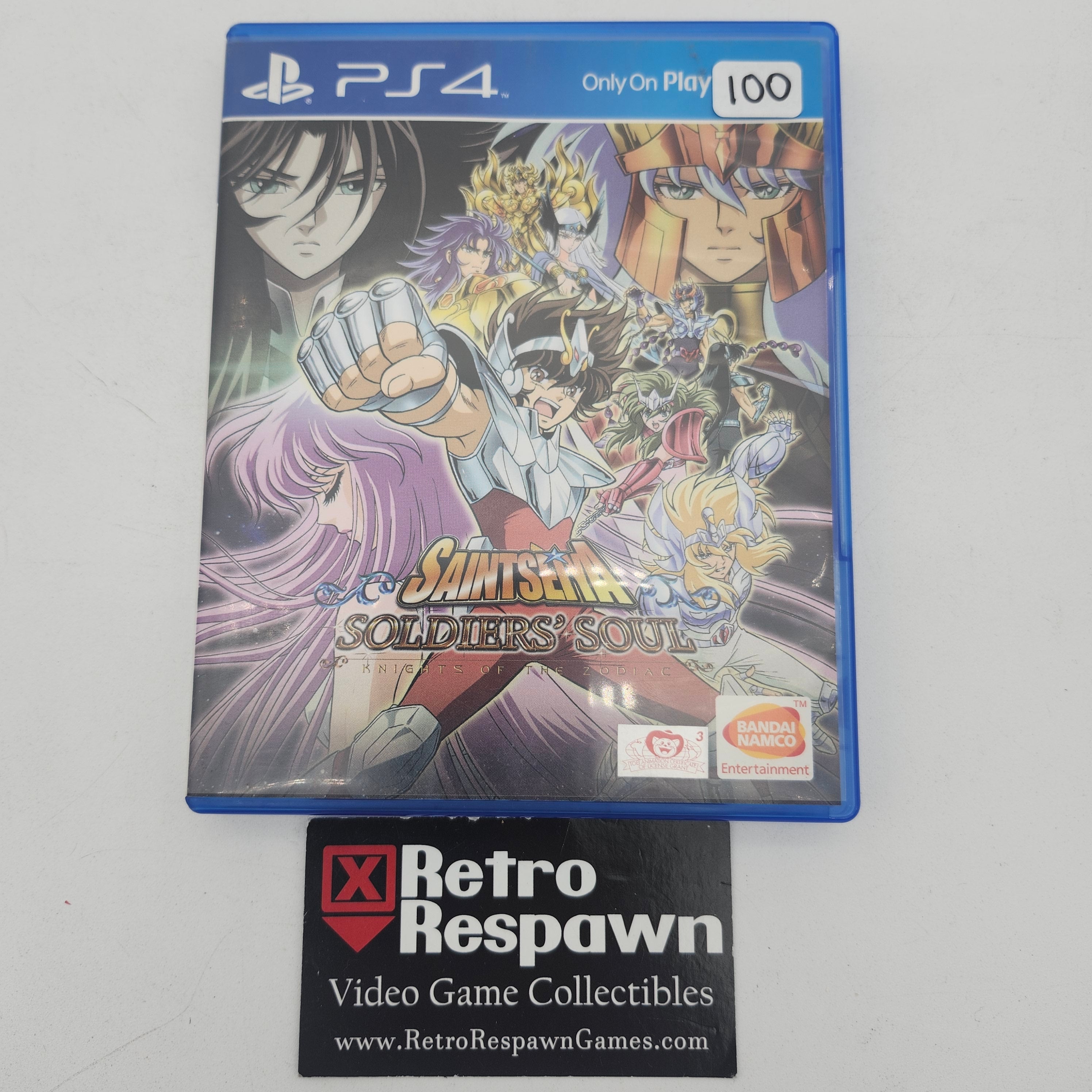 Saint Seiya Soldiers' Soul - Playstation 4 (Complete) – Retro Respawn