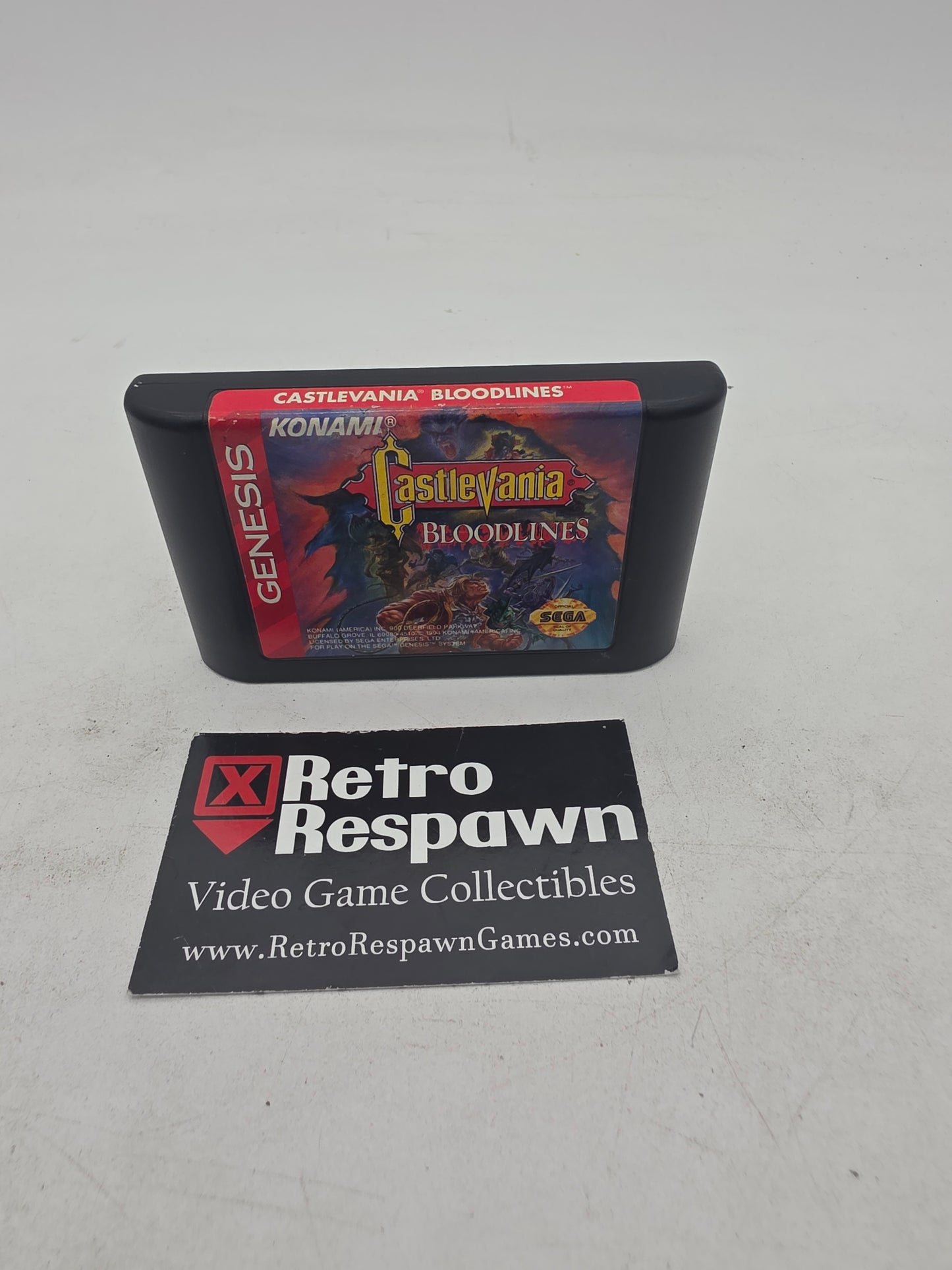 Castlevania: Bloodlines - Sega Genesis (Game Only) – Retro Respawn