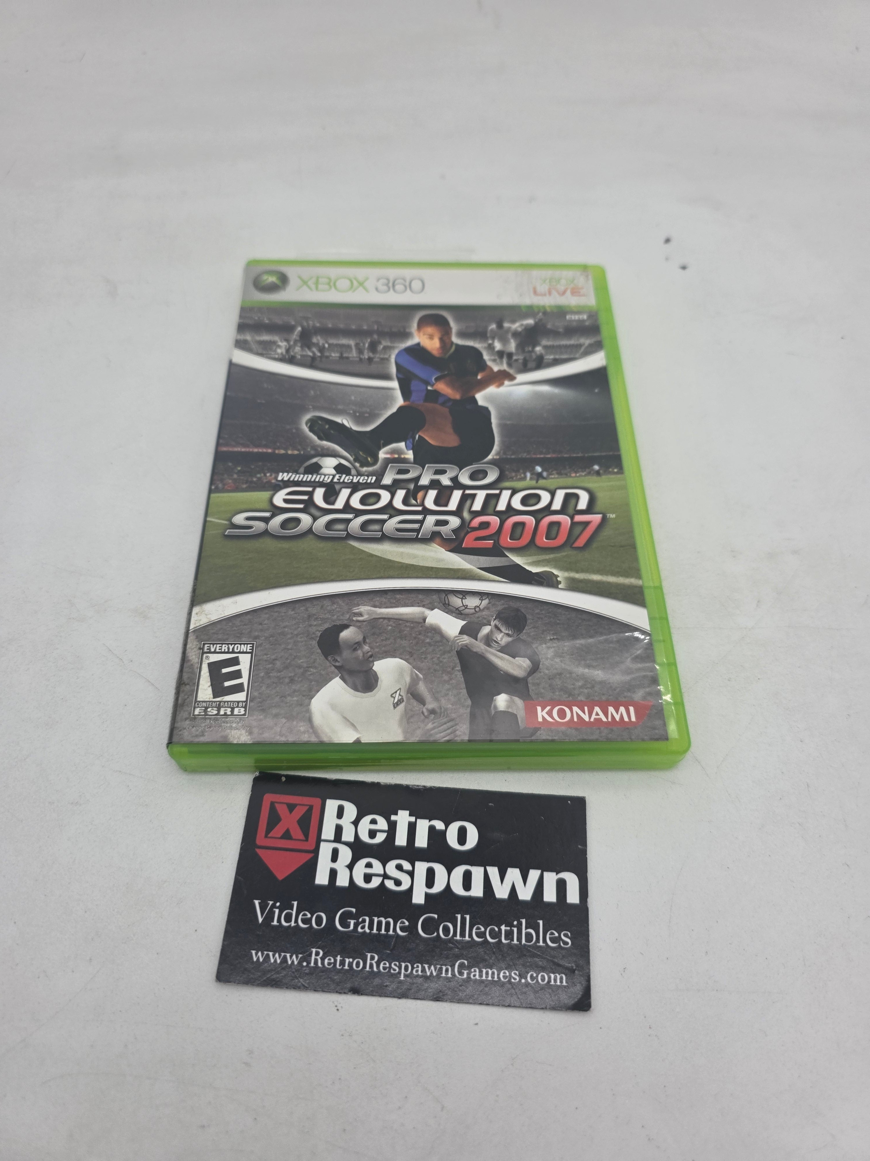 Winning Eleven Pro Evolution Soccer 2007 - Xbox 360 (Complete) – Retro ...