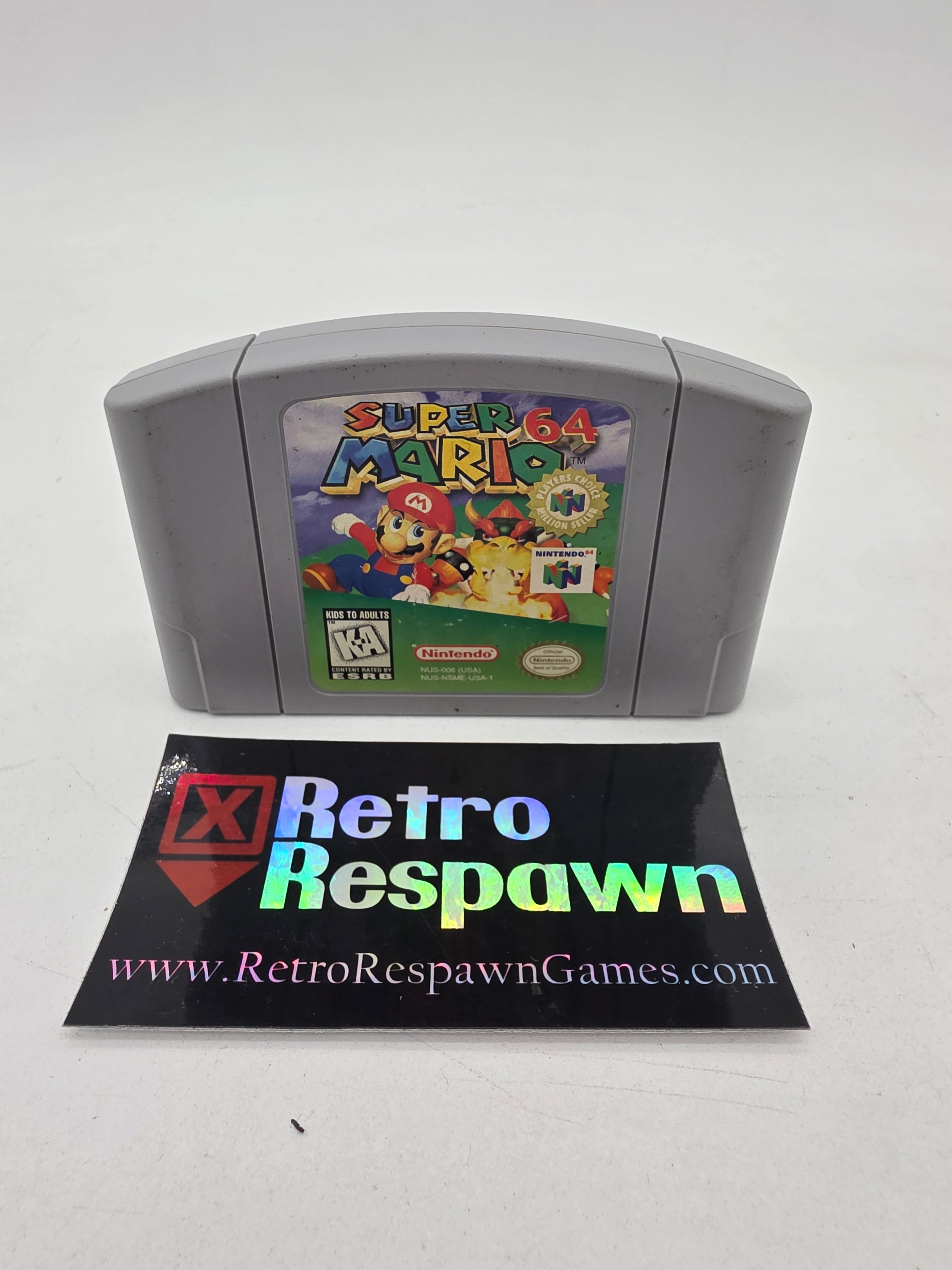 Super Mario 64 [Players Choice] - Nintendo 64 (Game Only) – Retro Respawn