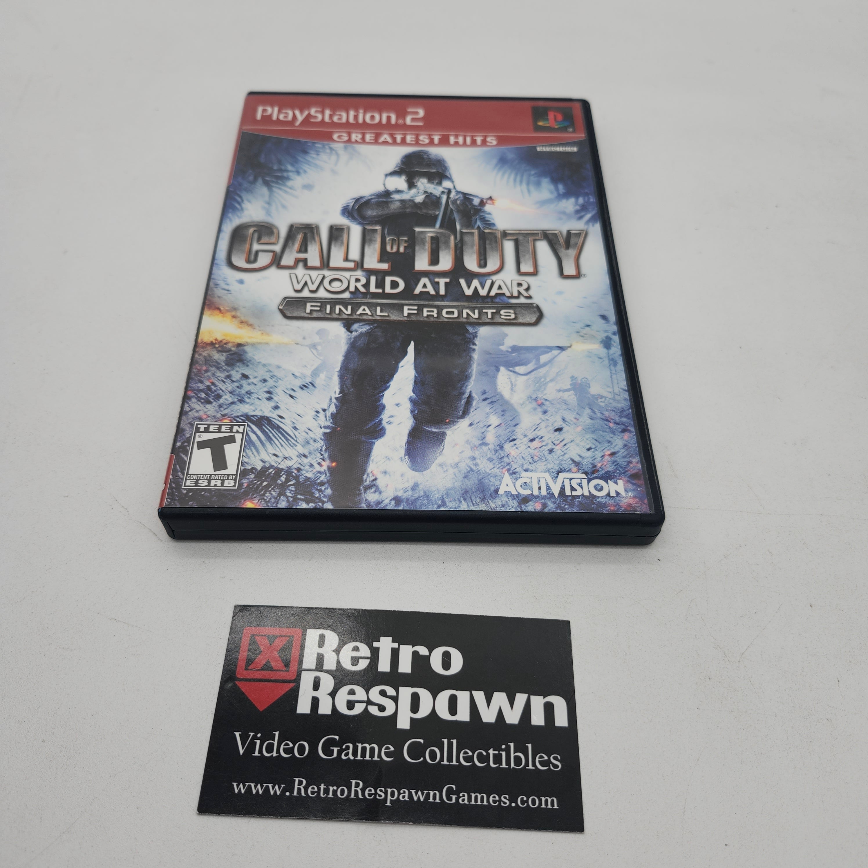 Call of Duty World at War Final Fronts [Greatest Hits] - Playstation 2 ...