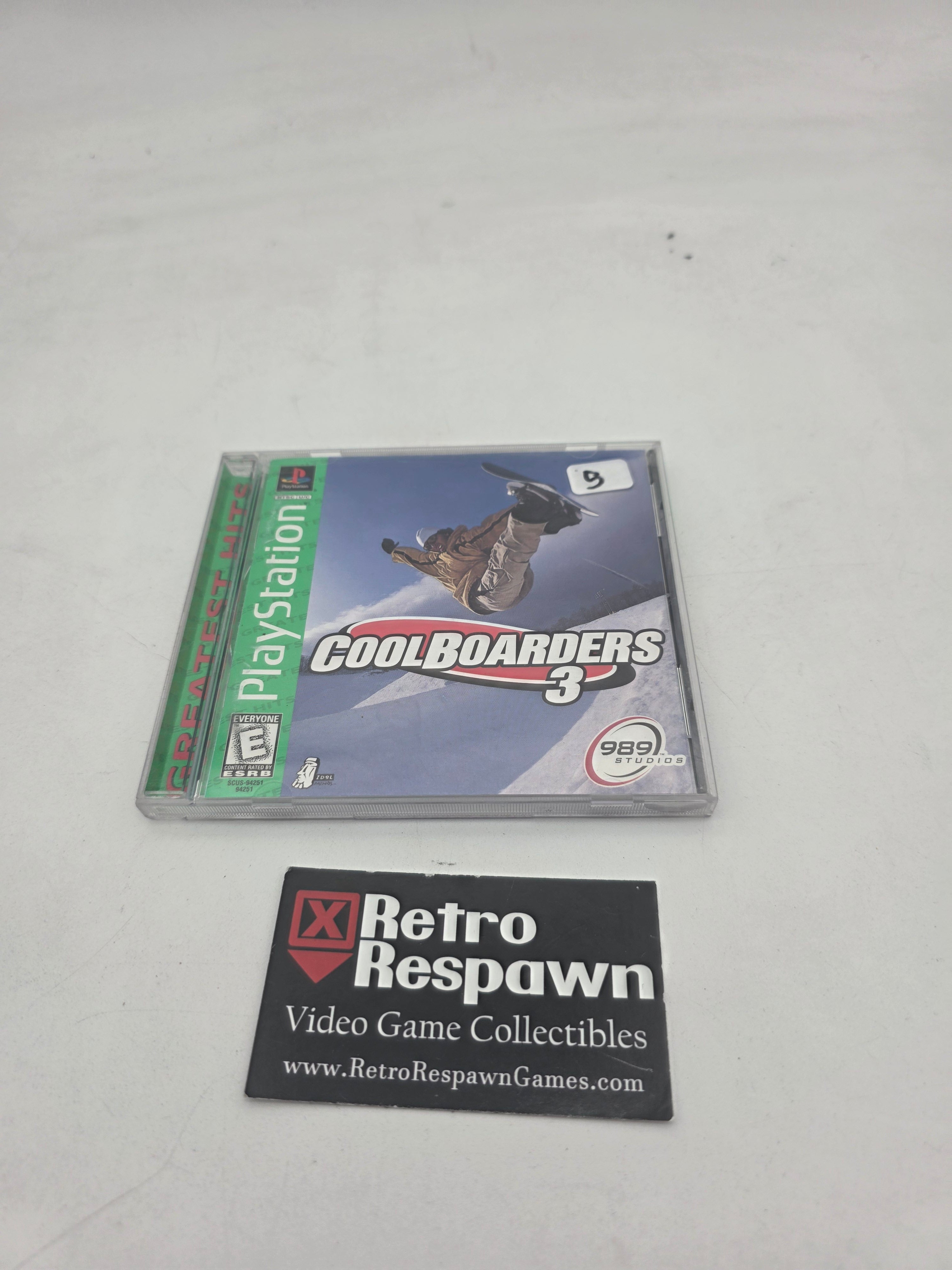Cool Boarders 3 [Greatest Hits] - Playstation (Complete) – Retro Respawn