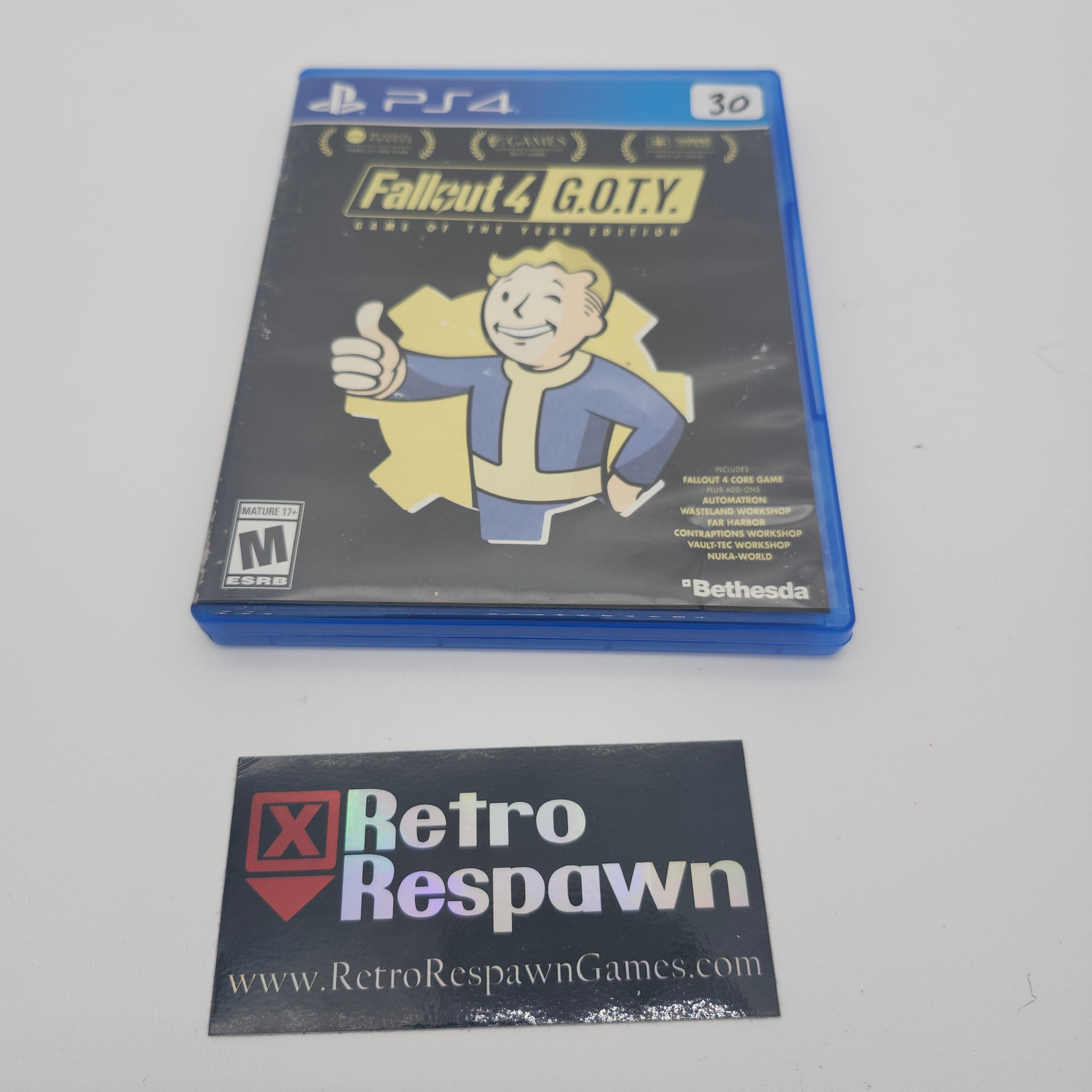 Fallout 4 [Game of the Year] - Playstation 4 (Complete) – Retro Respawn
