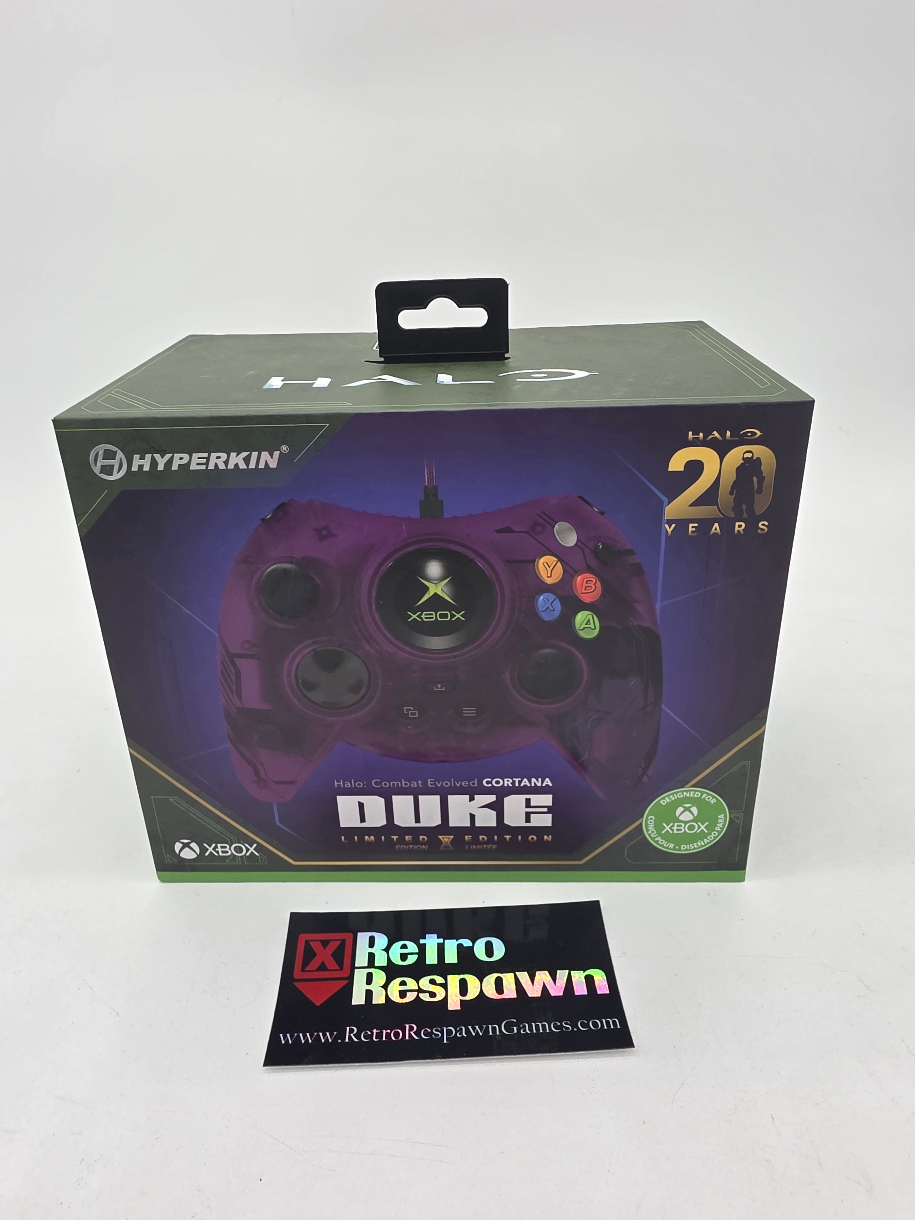 Duke Wired Controller [Cortana] - Xbox Series X (Sealed) – Retro Respawn