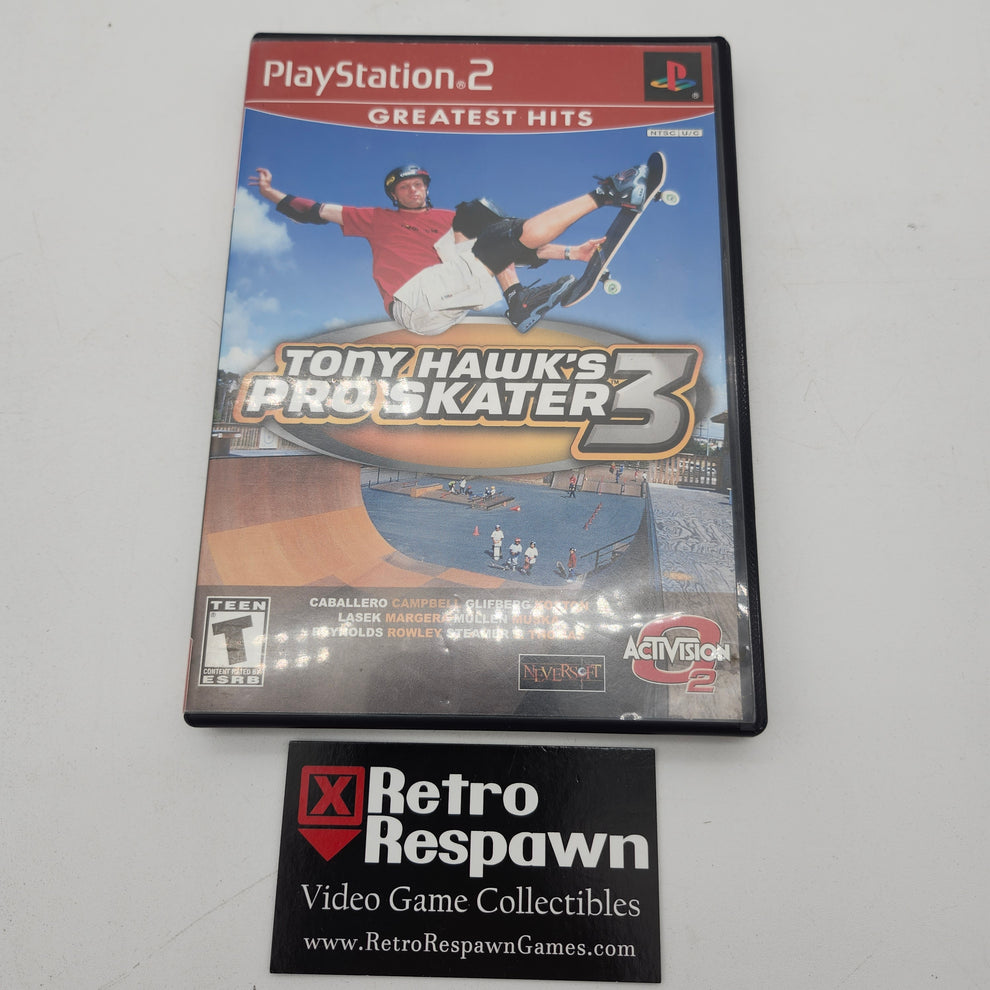 Tony Hawk 3 [Greatest Hits]- Playstation 2 (Complete) – Retro Respawn