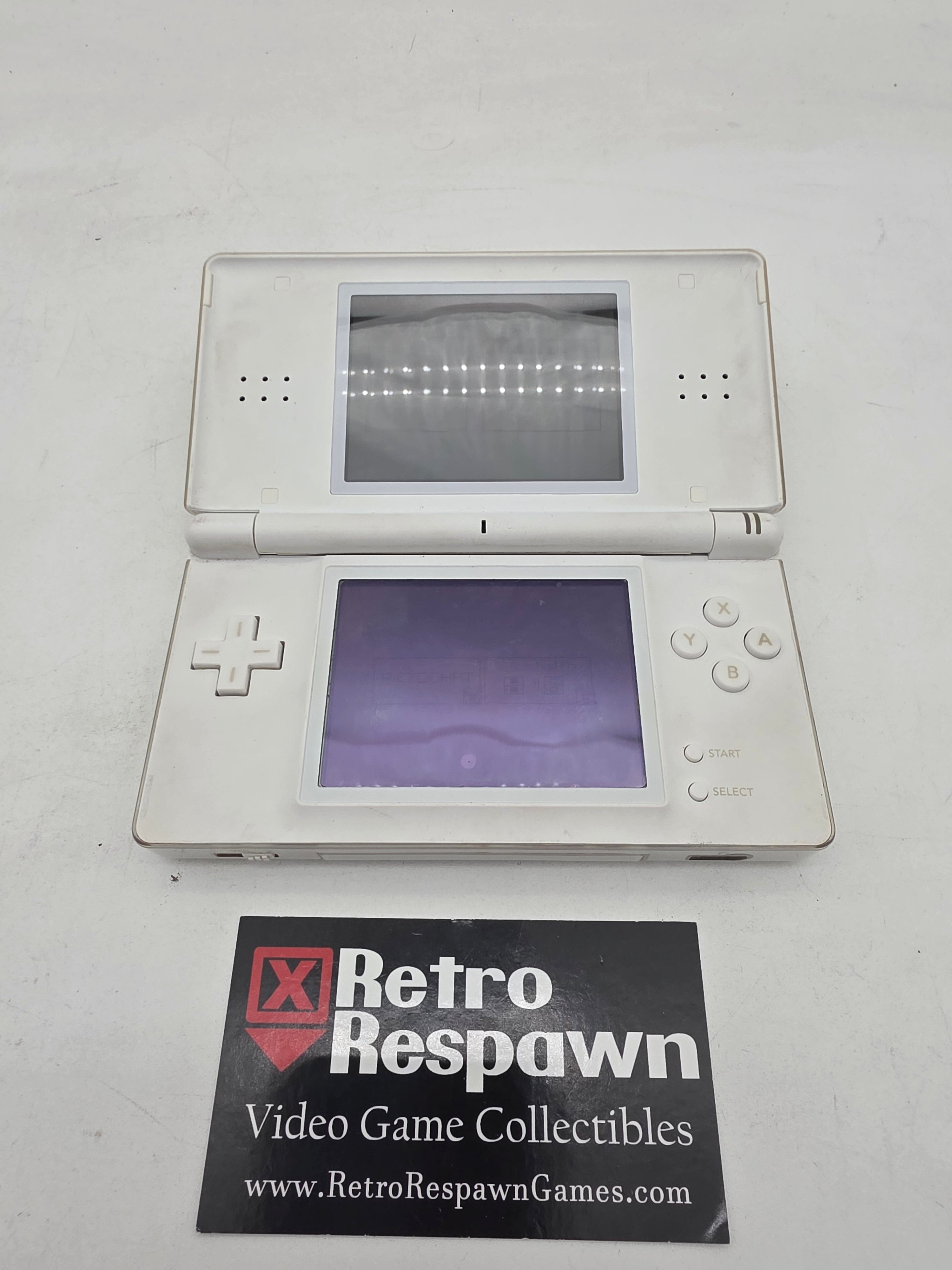 IQue [White] DS Lite - Nintendo DS (Console + Charger) – Retro Respawn