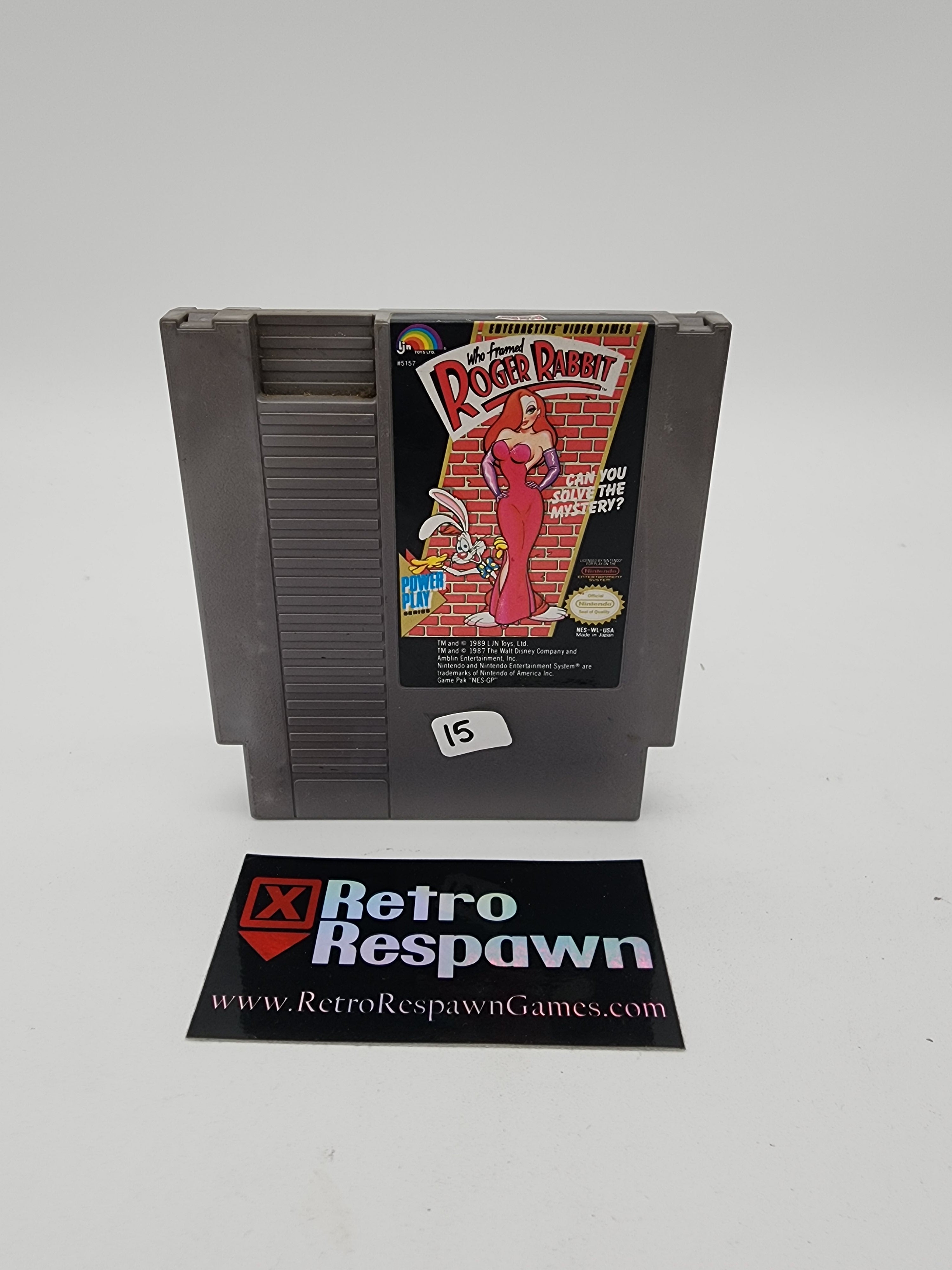 Who Framed Roger Rabbit - NES (Game Only) – Retro Respawn